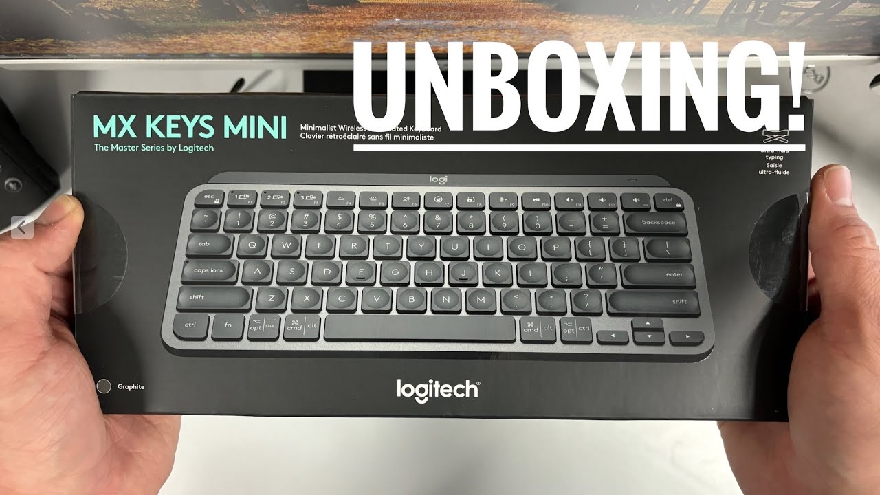 Logitech MX Keys Mini – Quiet Unboxing! - YouTube