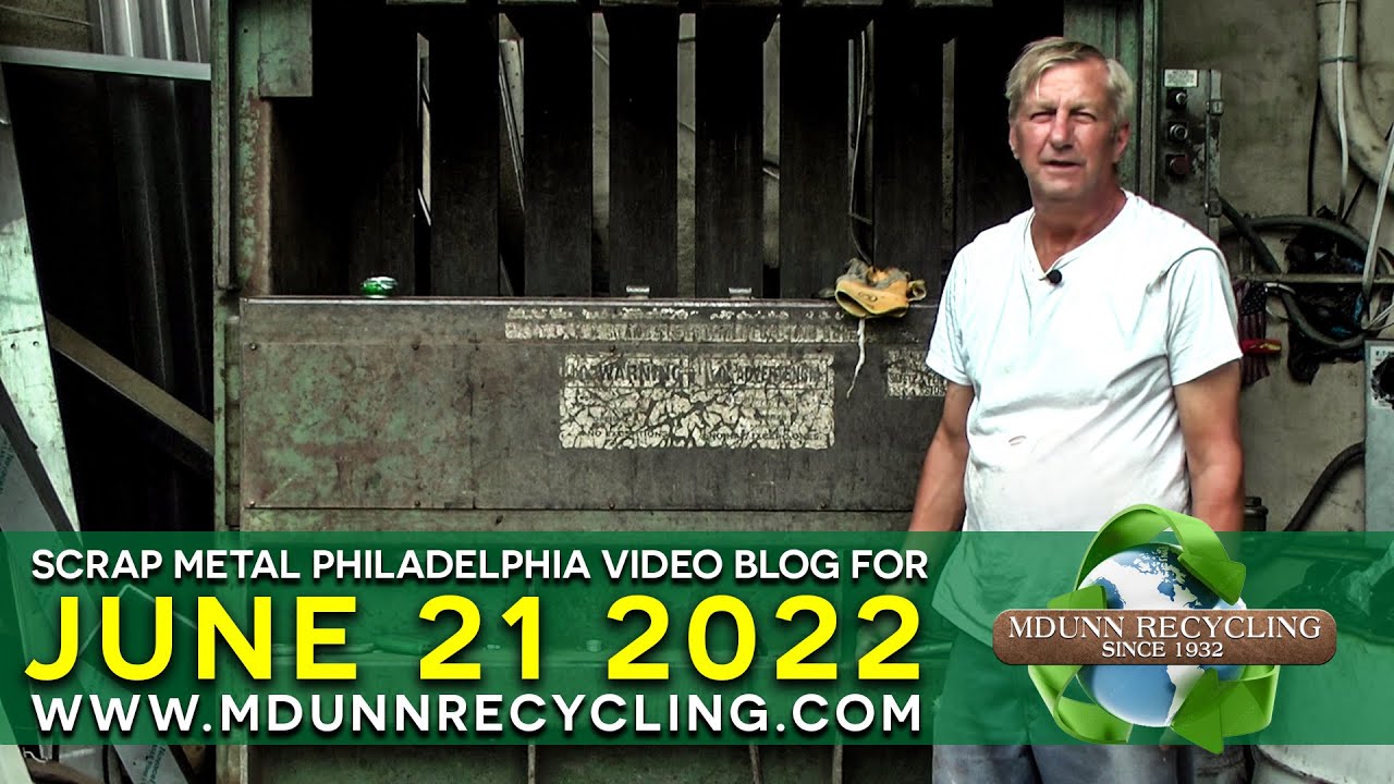 How to make a bale of Aluminum Cans in Waste Metal Compactor & Bailer ...