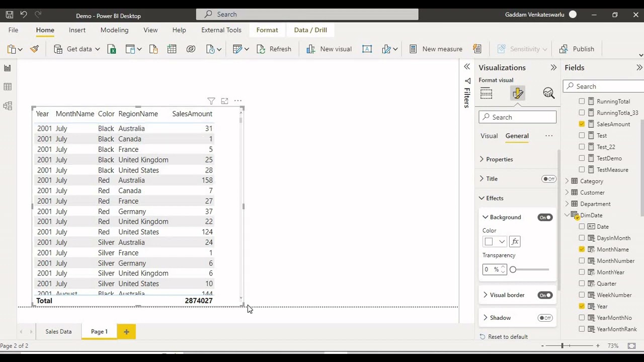 38 How To Use Summarize Function In Power BI DAX Telugu YouTube 38 How To Use Summarize Function In Power BI DAX Telugu YouTube