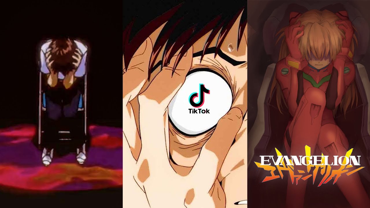 Evangelion Depression TikTok Compilation | Shinji Ikari Aad Moments #1 ...