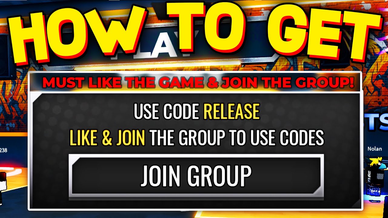 HOW TO JOIN GROUP & REDEEM CODES in BASKETBALL ZERO! ROBLOX - YouTube