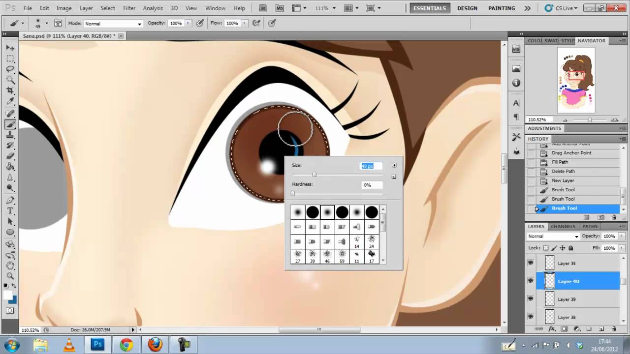 Photoshop Tutorial: Disney Style Character - YouTube