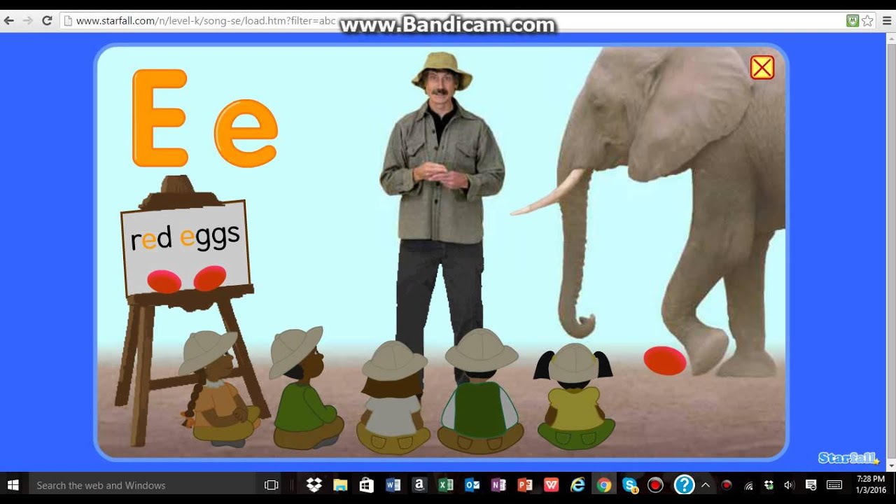 ed the elephant likes red eggs - YouTube
