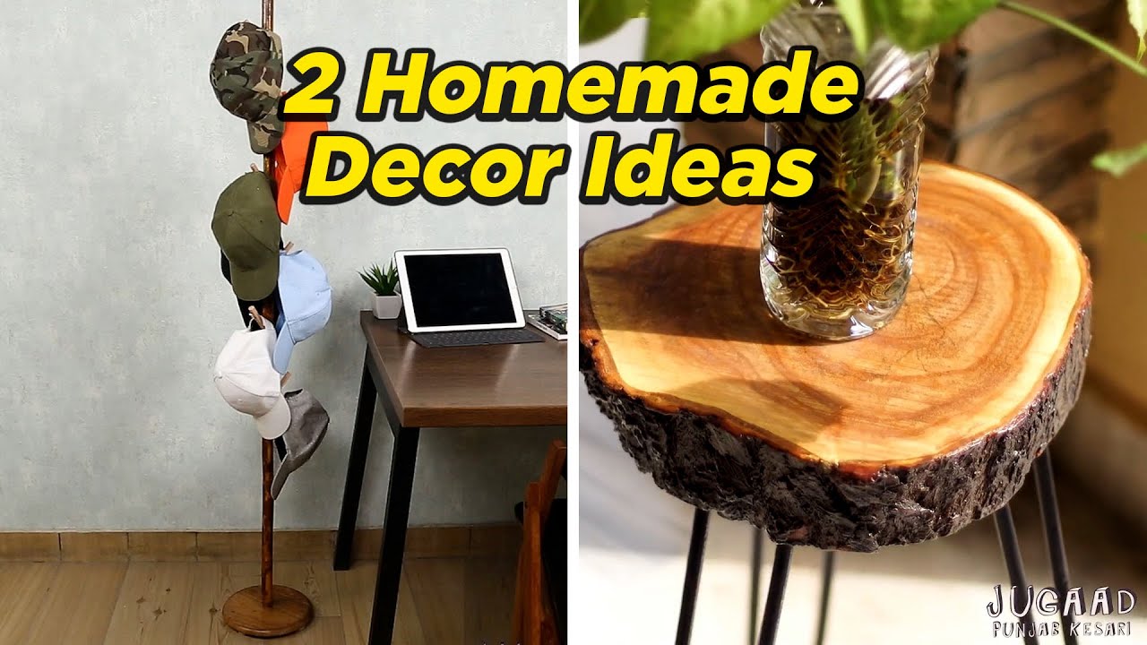 2 Homemade Decor Ideas - YouTube