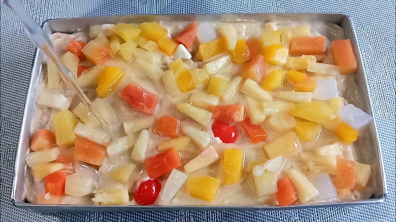 GRAHAM at GULAMAN pagsamahin/ Gulaman dessert recipe/gelatin dessert ...