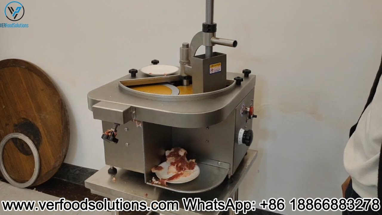 VERFOODSOLUTIONS Goat Meat Cutting Machine Testing Video for Kuwait ...