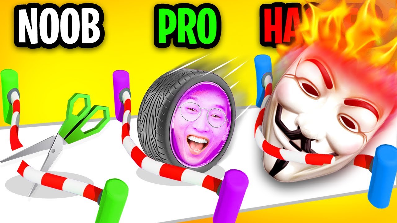 NOOB vs PRO vs HACKER In ROPE SAVIOR 3D!? (ALL LEVELS!) - YouTube