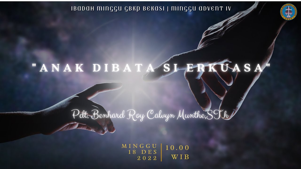 KEBAKTIAN MINGGU ADVENT 4 - MINGGU,18 DESEMBER 2022 - YouTube