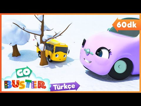 Kar Topu Savaşı! ❄️ Buster ve Haydut Aynı Takımda ☃️ | Go Buster Türkçe - Çocuk Çizgi Filmleri