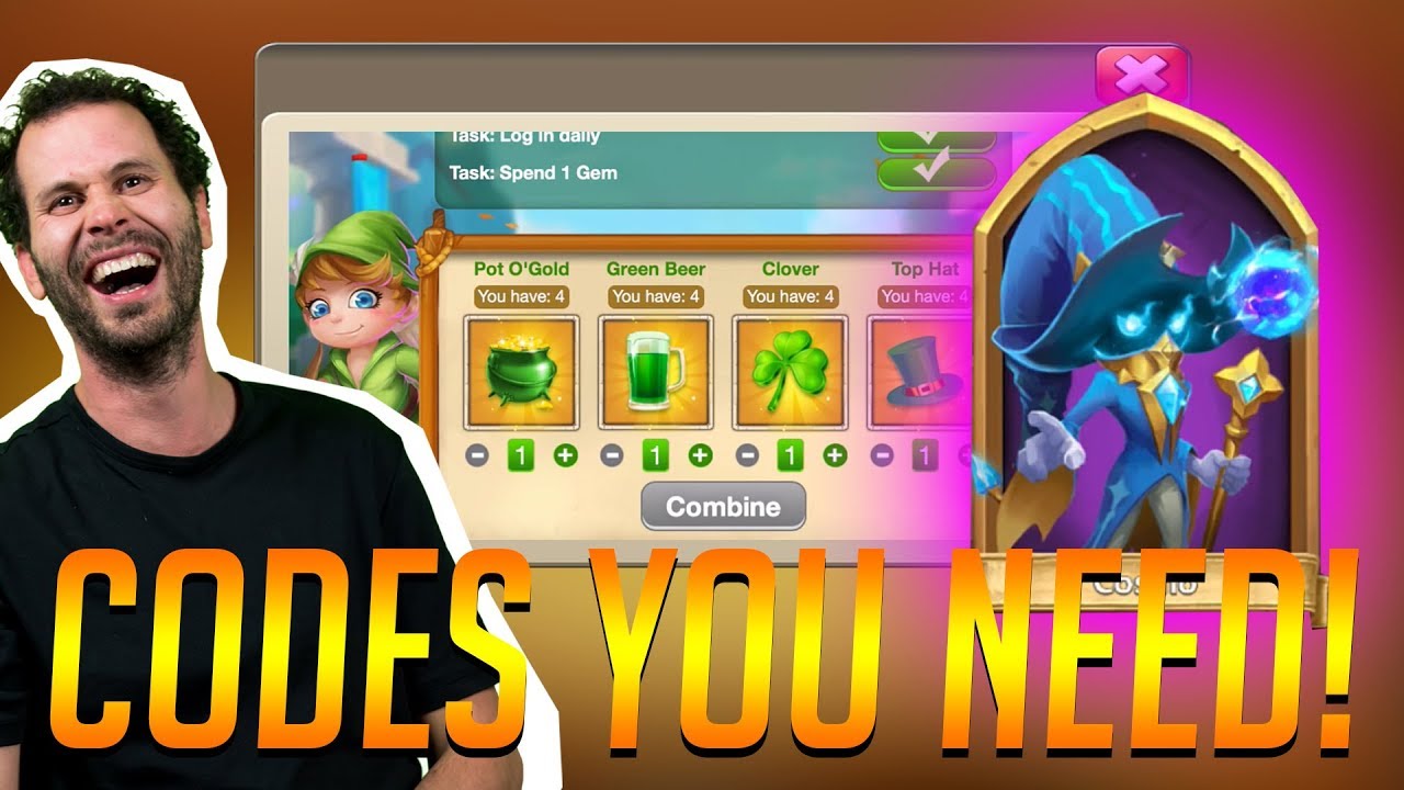 CODES YOU NEED Green Spring Event INSANE Cosmo Roll Castle Clash - YouTube
