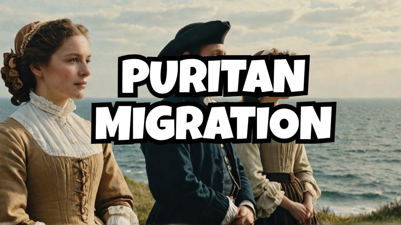 The Great Puritan Migration of the 1630s - YouTube