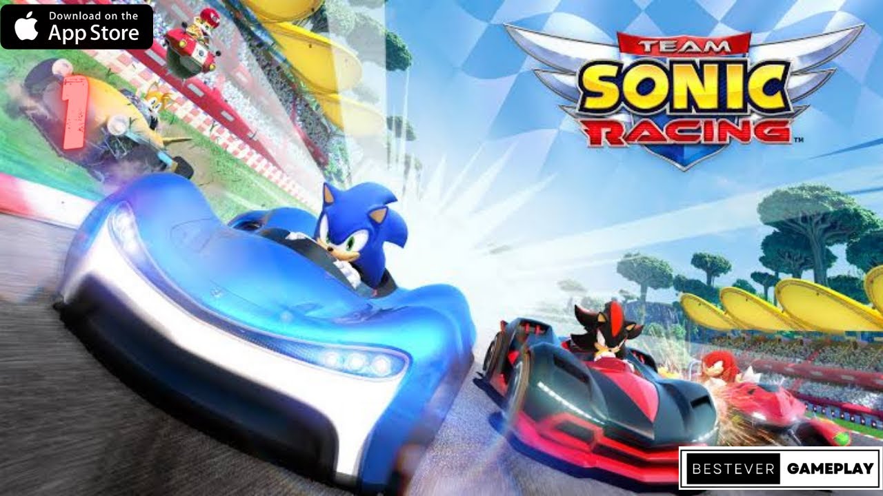 Sonic Racing || Teleportation Racing! || Gameplay & Walkthrough (iOS ...