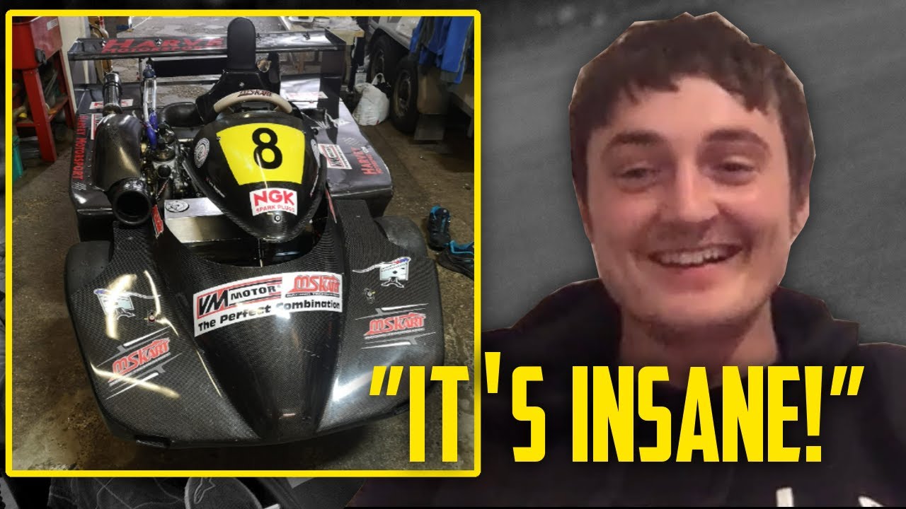 "It's insane" Jack Dex on driving a 100hp Super Kart for the first time ...