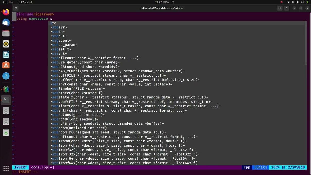 vim airline for neovim | Neovim setup for competitive Programming | Part 8 - YouTube