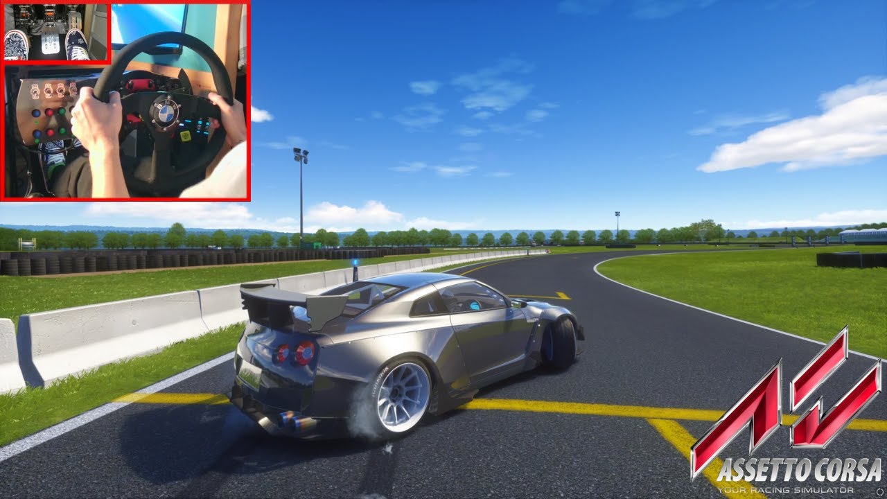 ENGINE SWAP GTR R35 | VDC Manfeild Autocourse | Wheel&Pedal Cam! - YouTube