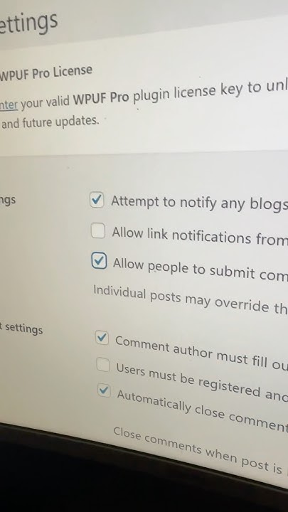 How to Allow or Block Comments in WordPress Blog Posts? #guide #wordpress - YouTube