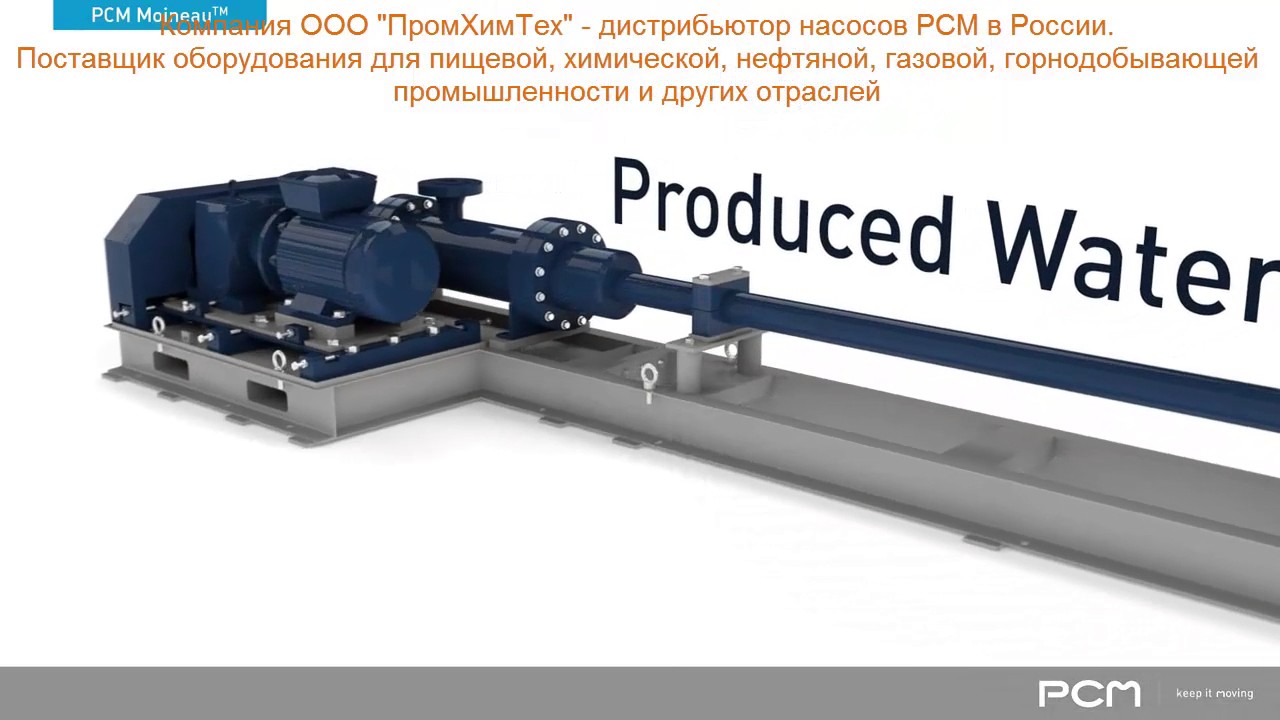 PCM Moineau™ Progressing Cavity Pumps API 676 compliant - New - YouTube