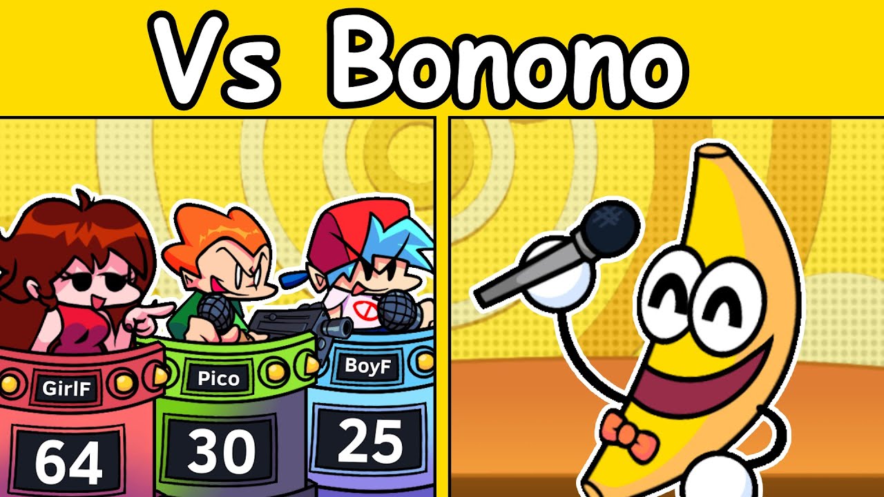 Vs Bonono (No Brainer High Effort) - FNF - YouTube
