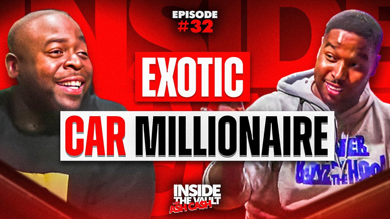 INSIDE THE VAULT How Pushman Mitch Builds Wealth with Exotic Cars - YouTube