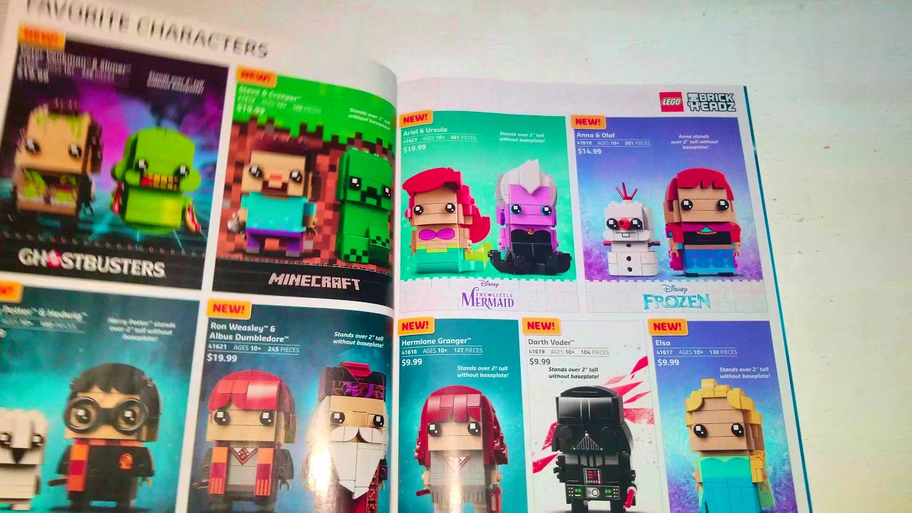 LEGO Fall 2018 catalog review V1.0.1 - YouTube