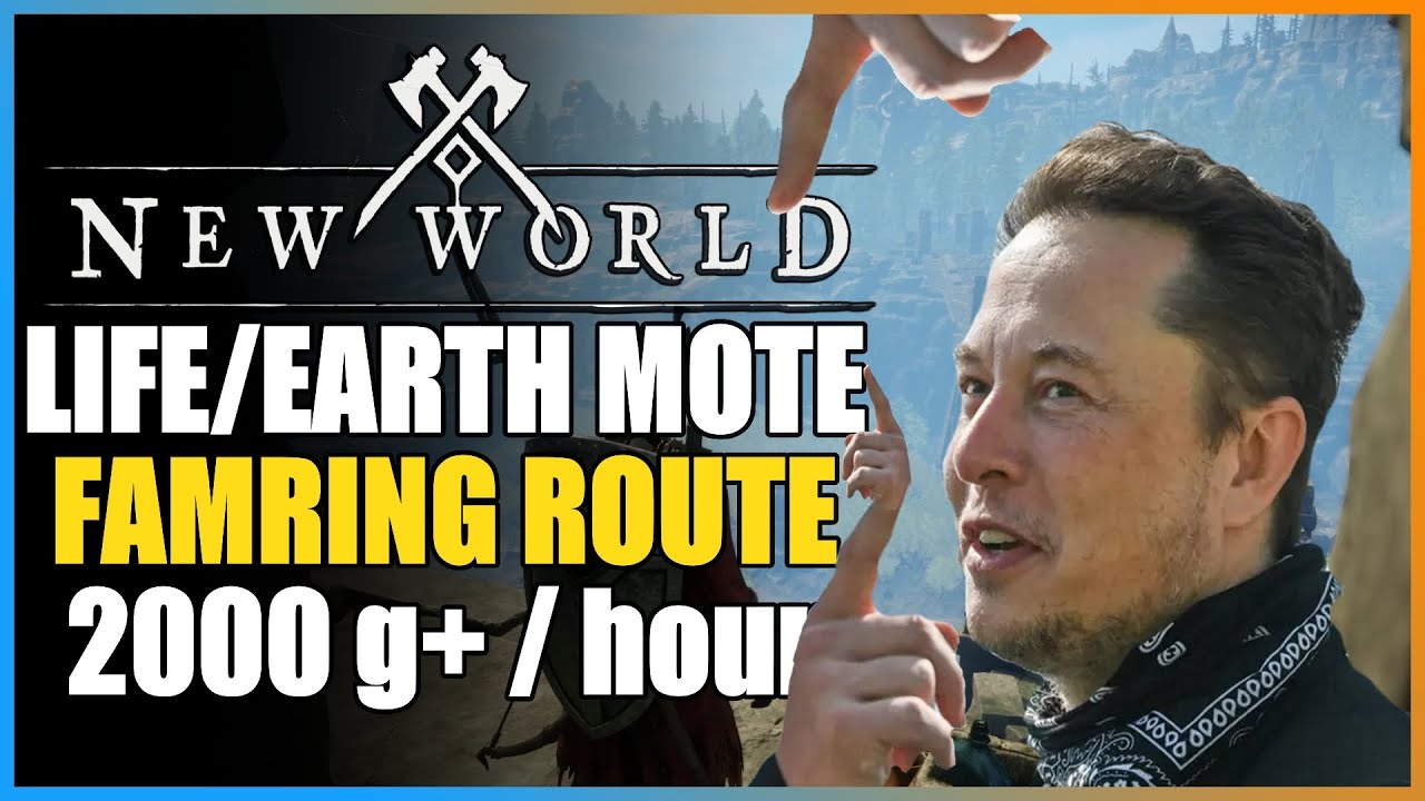 New World - AMAZING Life Mote And Earth Mote Route! 3000 Motes / 2k ...
