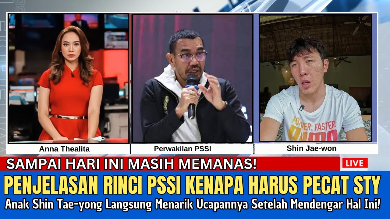 😡MEMANAS ~ Anak STY Langsung Bungkam !! PSSI: Mana Yang Diminta STY Gak ...