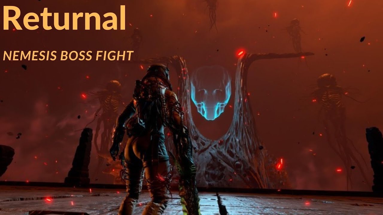 Returnal Nemesis boss fight 4k 60fps - YouTube