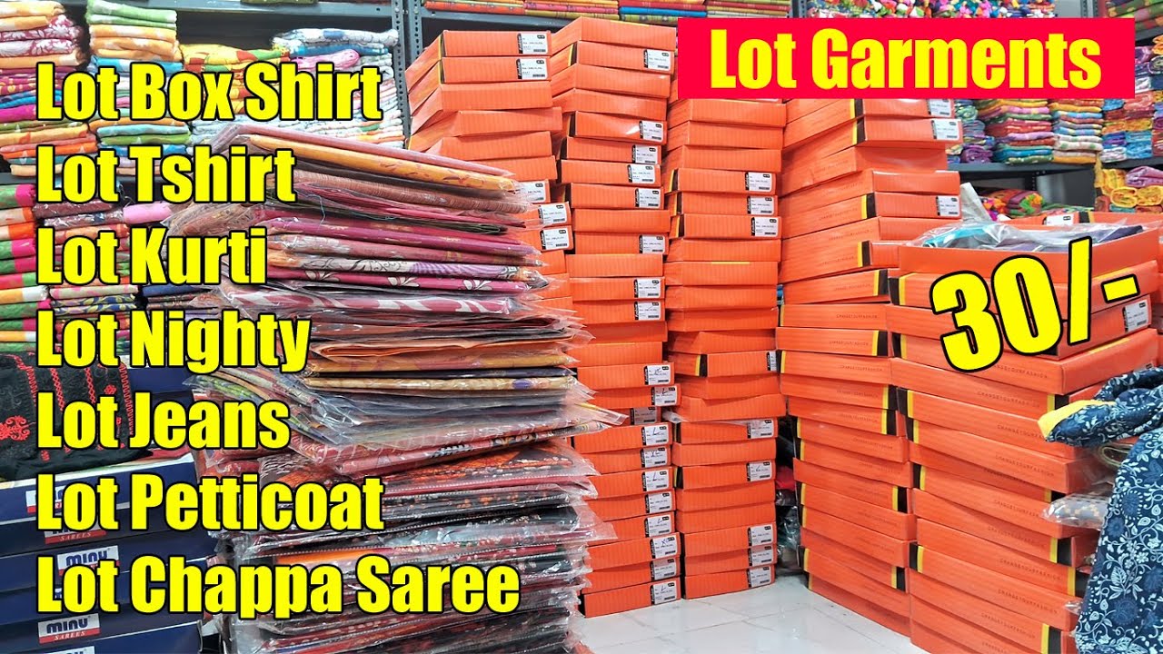 32/- Lot Garments, Lot Kurti, Lot Nighty, Lot Jeans, Lot Box Shirt ...