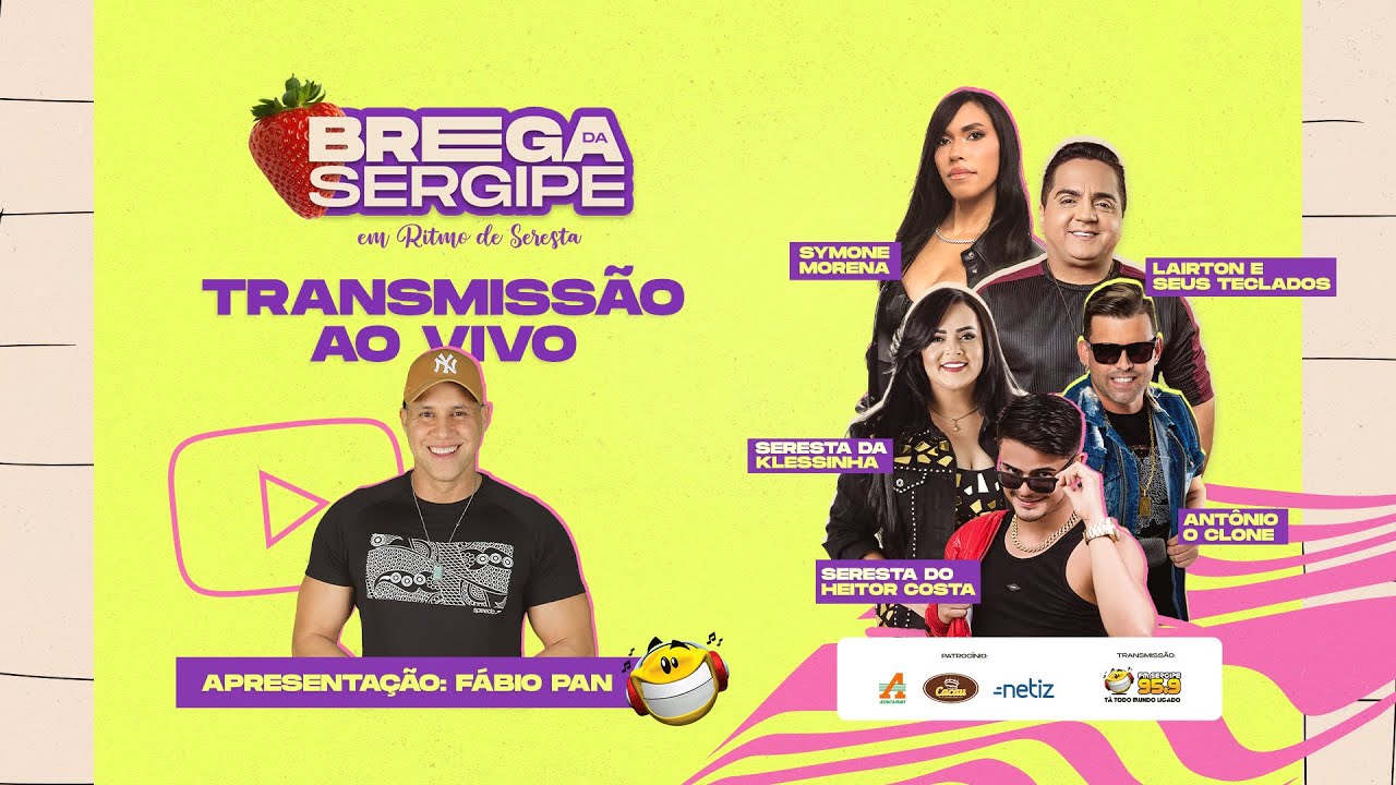 BREGA DA SERGIPE 2023 (Transmissão ao vivo) - YouTube