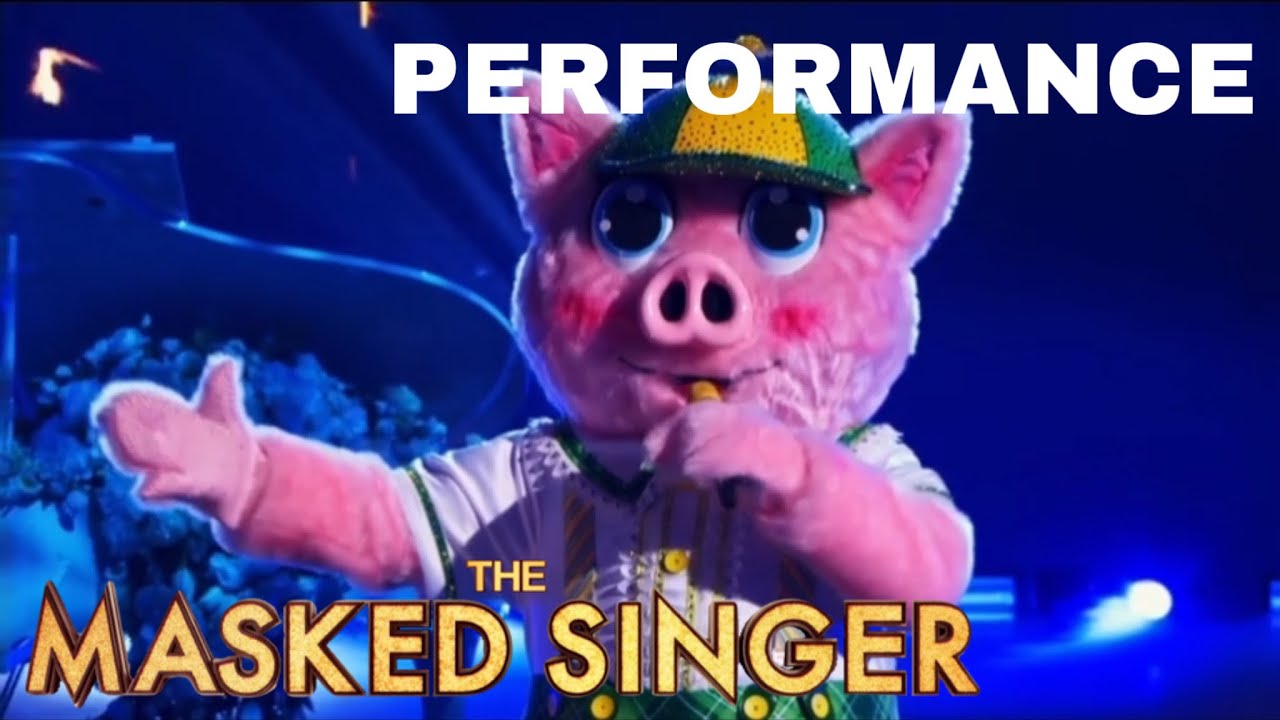 Piglet sings “Against All Odds” by Phil Collins | The Masked Singer ...
