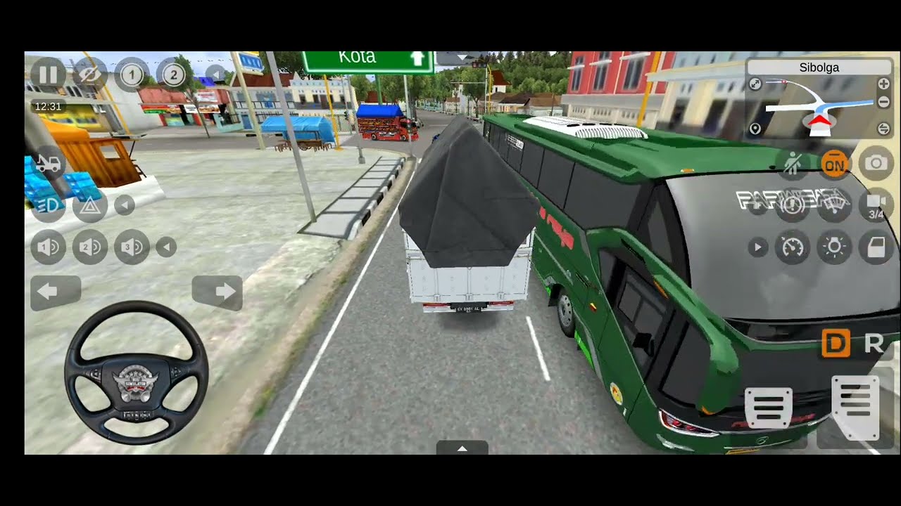 PERMAINAN TRUK SIMULATOR BAWA MUATAN TOKO BANGUNAN KE LOKASI PROYEK ...
