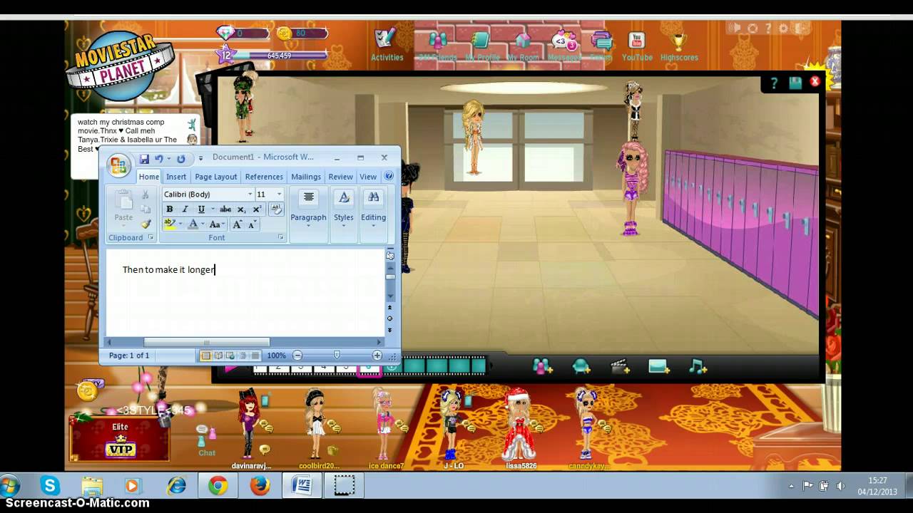 How to make your msp movies longer - YouTube