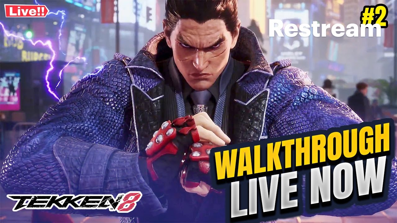 🔴 Tekken 8 Story Mode Walkthrough Part 2 Livestream - YouTube