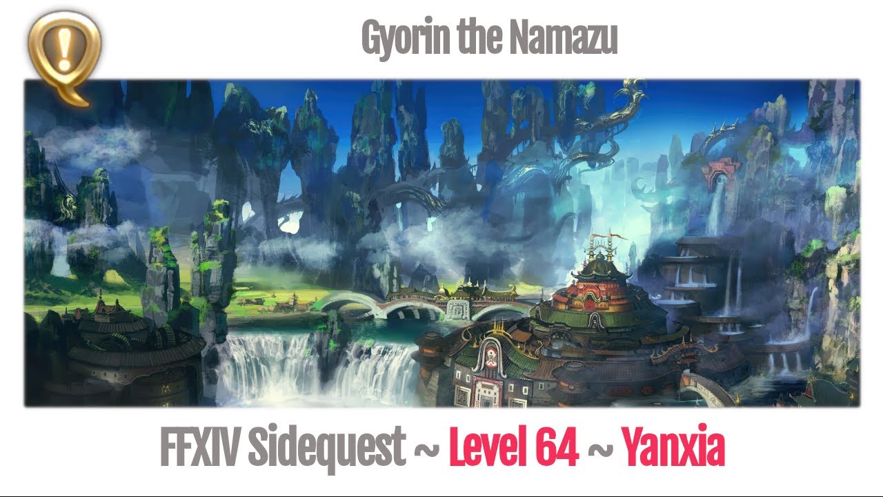 FFXIV Gyorin the Namazu - Stormblood - YouTube