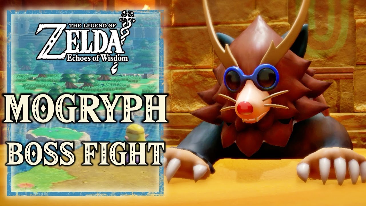 The Legend of Zelda: Echoes of Wisdom - Mogryph Boss Fight - YouTube