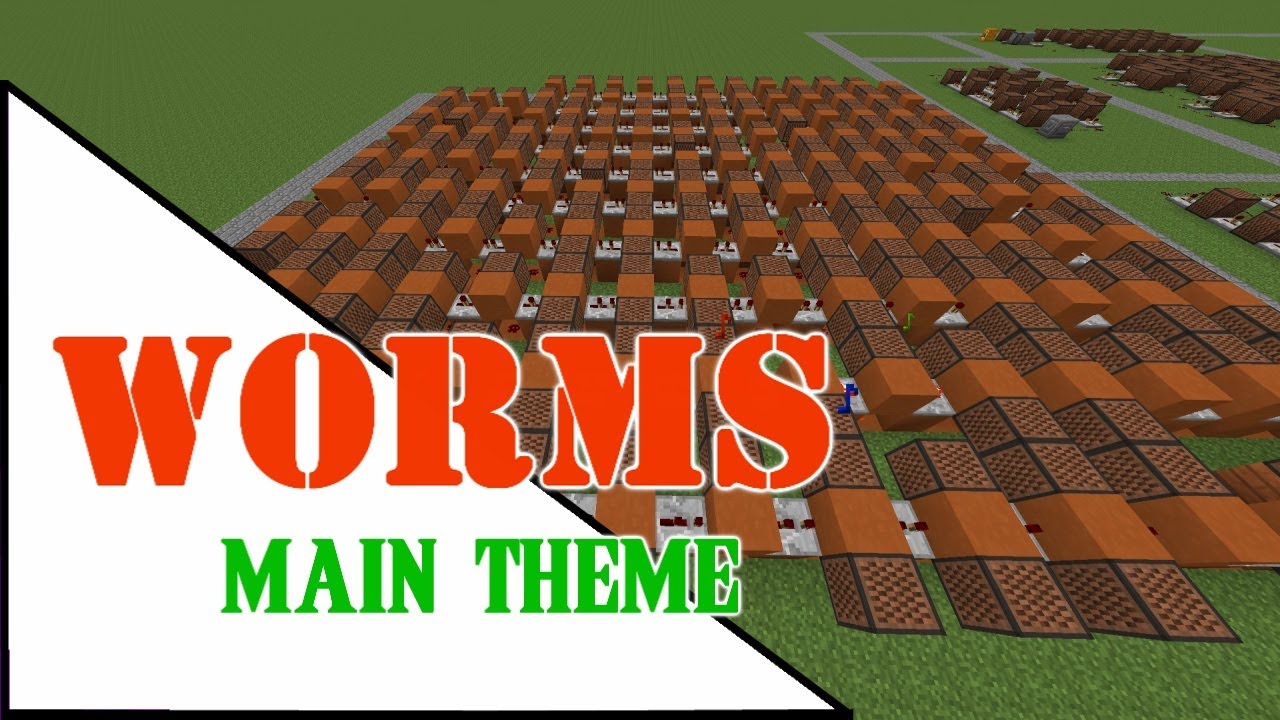 Worms: Main Theme | Minecraft Note Block Song | PC, XBOX, PS3 | - YouTube