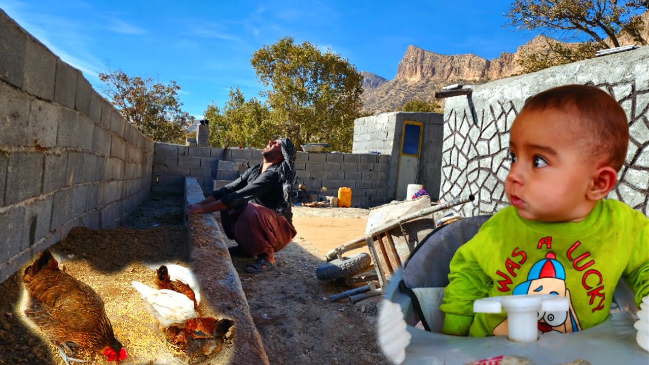 A Glimpse into the Everyday Life of a Nomadic Father and His Baby in ...
