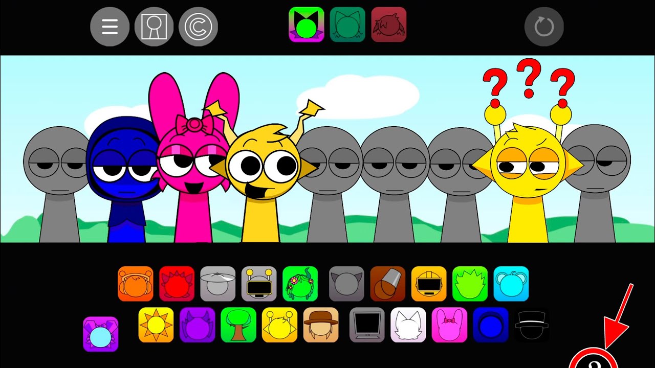 Secret sounds Incredibox Sprunki Pyramixed characters || Mod - YouTube