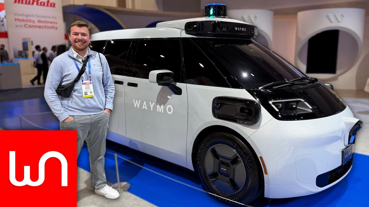 Exploring Waymo's Ojai Zeekr Van And Hyundai Ioniq 5 At CES 2026! - YouTube