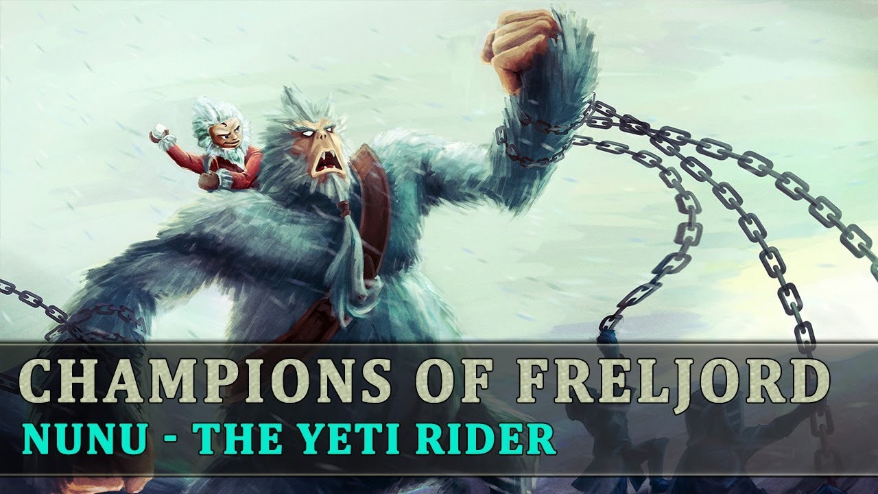 The Story Behind League Of Legends [Ep43] Nunu - The Yeti Rider - YouTube