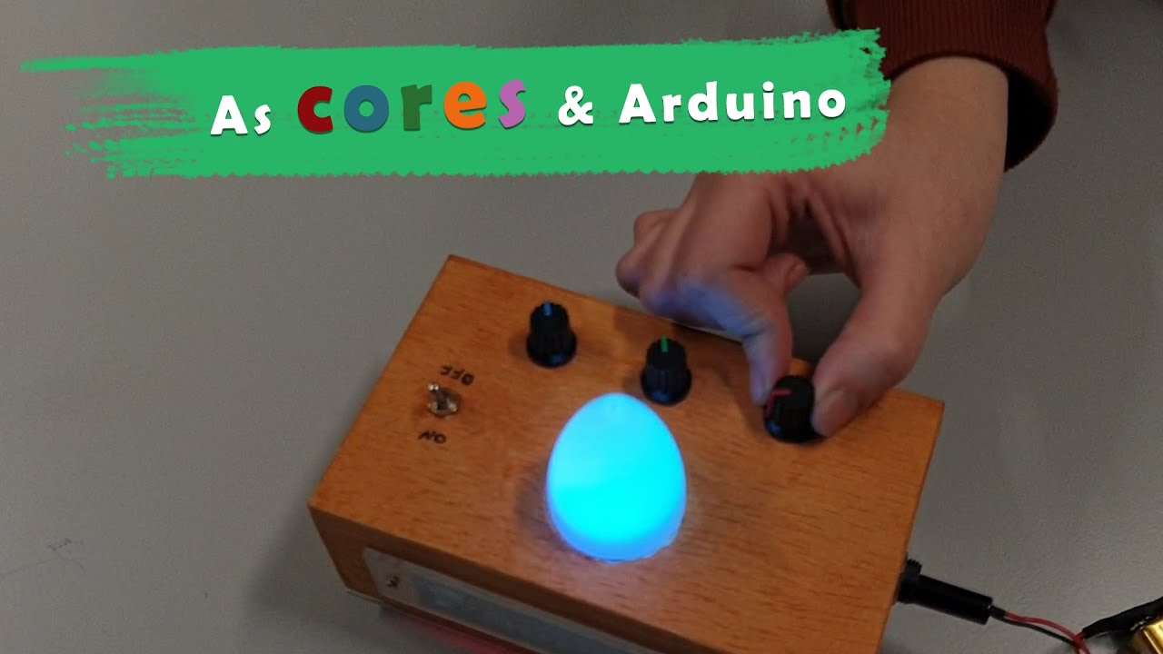 As cores com o ARDUINO - YouTube