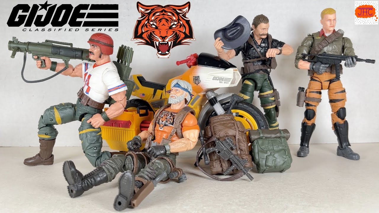 TIGER FORCE! GI Joe Classified Series Action Figure Review Outback ...
