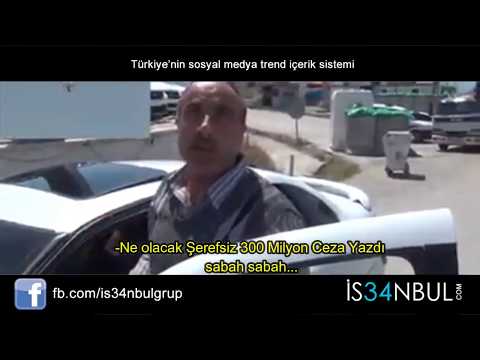 Trafik Dronesiyle küfürleşen dayı