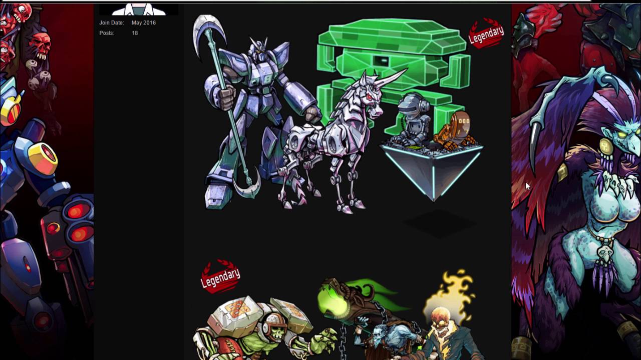 Mutants Genetic Gladiators (20 Breedable Legendary Mutants) - YouTube