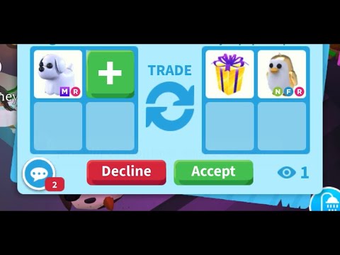 Adopt Me | Trading MEGA NEON GHOST DOG 👻 - YouTube