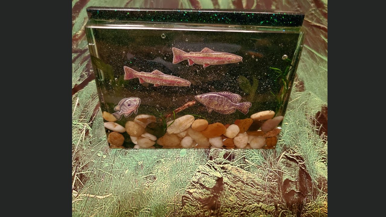 Create An Amazing Resin Fresh-water Fish Paperweight! - YouTube