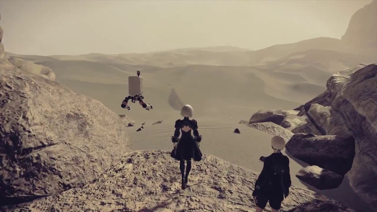 First Time Playing NieR: Automata - YouTube