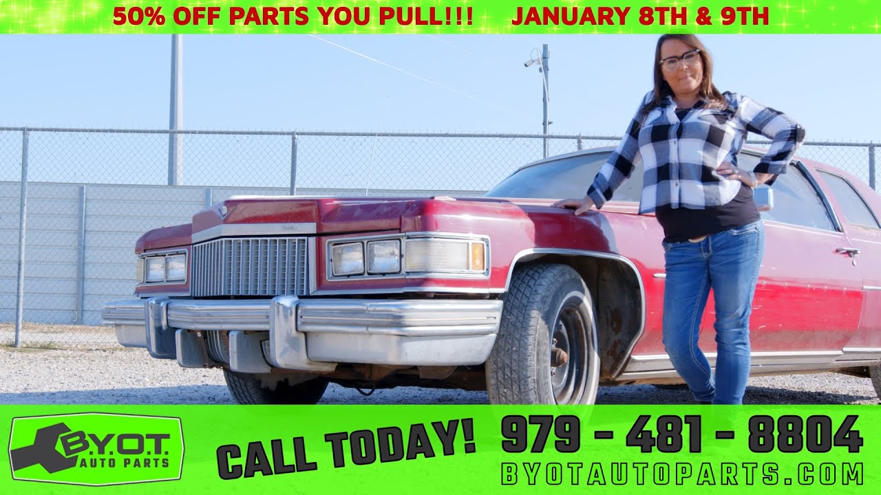 BYOT Bryan College Station 50% OFF The Parts You Pull Jan 8th and 9th ...