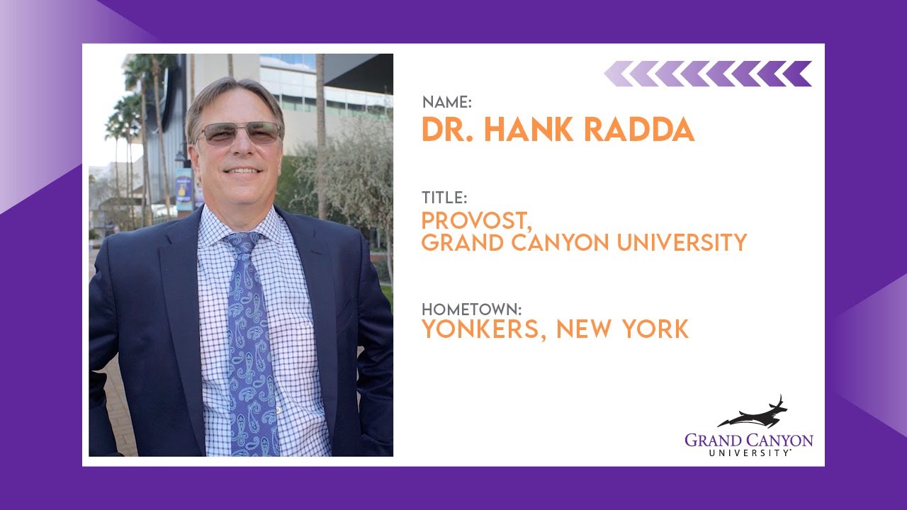 Academics With Purpose | Featured Staff: Dr. Hank Radda - YouTube