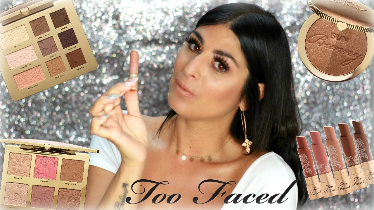 NEW! TOO FACED NATURALLY COLLECTION : First Impressions + Makeup - YouTube